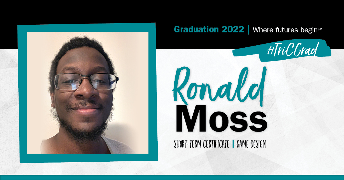 Tri-C Fall 2022 Graduate Profile: Ronald A. Moss Jr.