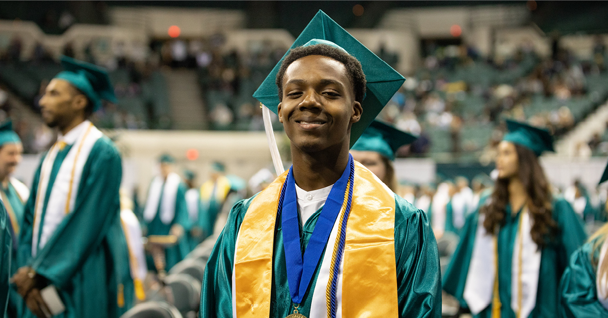 High School Senior, Tri-C Grad Allen Barkley featured on WKYC