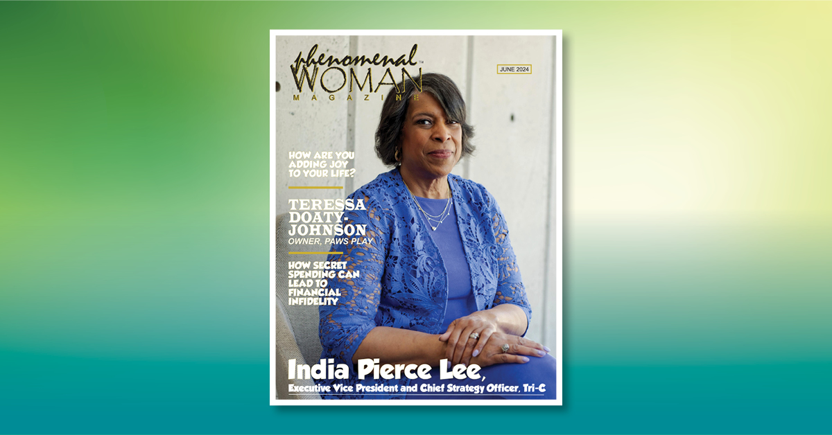 Tri-C’s Pierce Lee Showcased in ‘Phenomenal Woman Magazine’