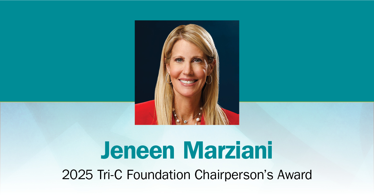 Tri-C Foundation Honors Jeneen Marziani for Service